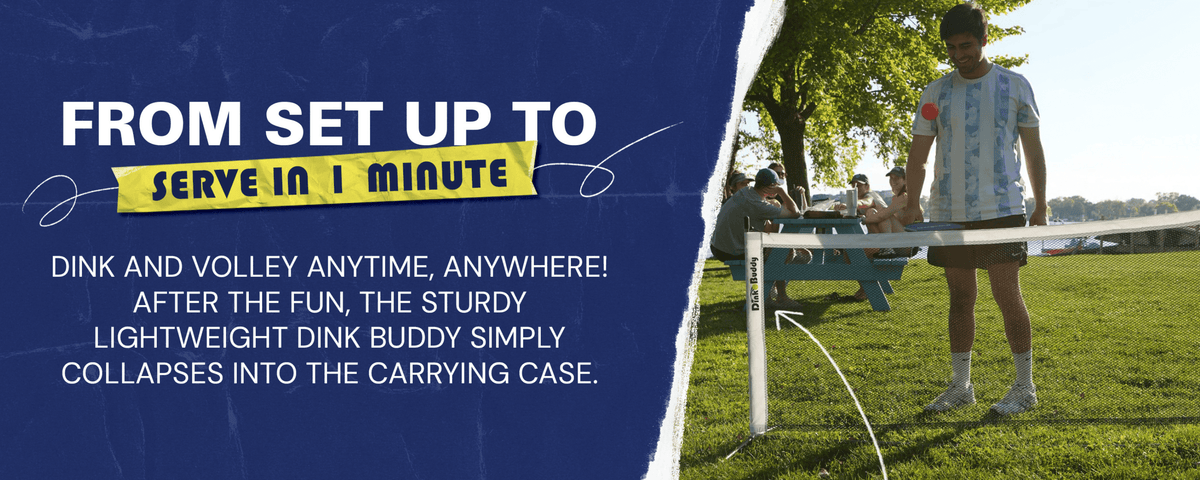 Dink Buddy | Portable Pickleball Net