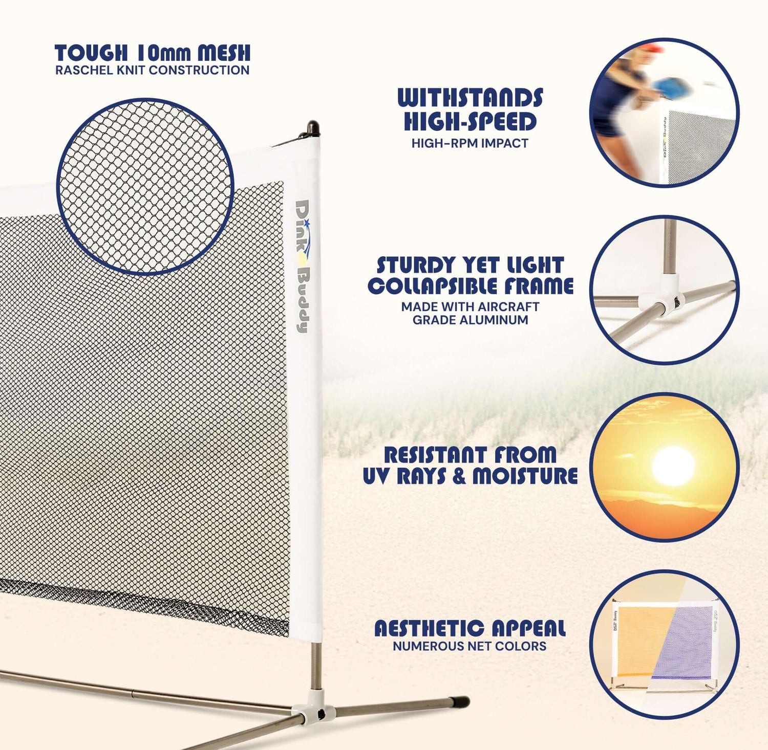 Dink Buddy | Portable Pickleball Net